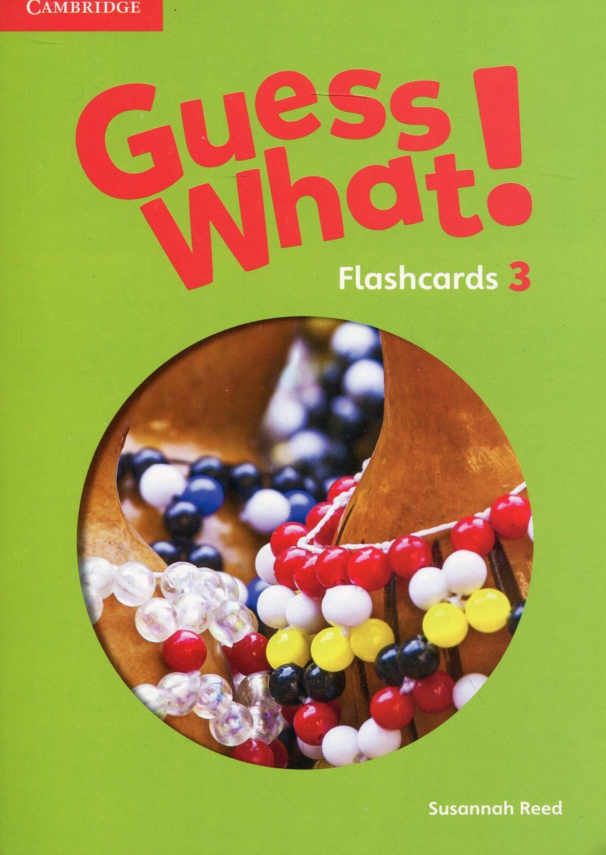Guess What! 3 Flashcards - Reed Susannah | Książka w Empik