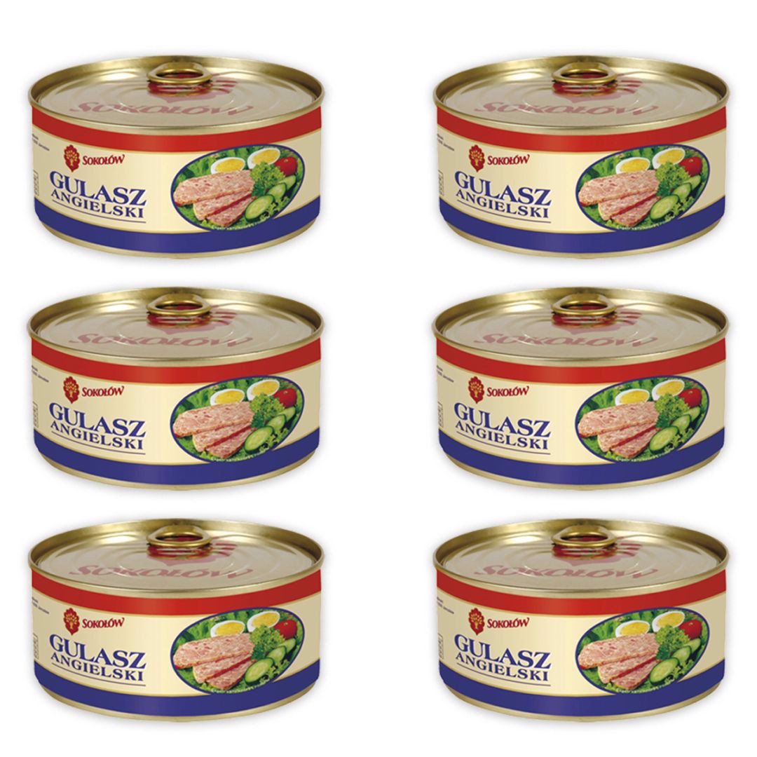Gulasz angielski Sokołów 290g x 6 sztuk - Sokołów | Sklep EMPIK.COM