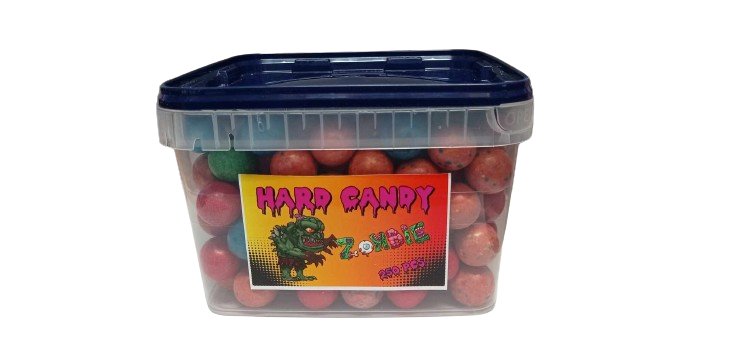 GUMA BALONOWA Hard Candy Zombie Łamiszczęki 250szt - ABC | Sklep EMPIK.COM