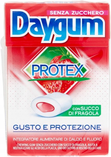 Guma do żucia Chewing Gum Protex Fragola 30g - Daygum - inna (Inny ...