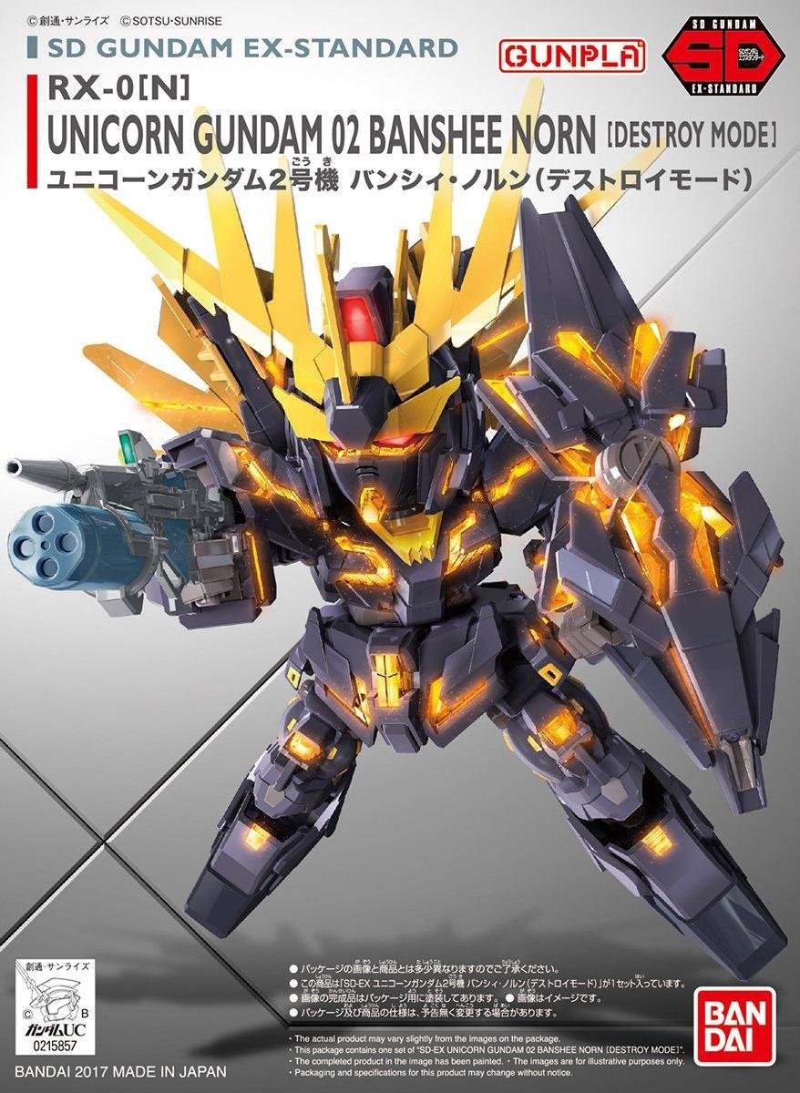 gundam -ex-standard 015 unicorn 02 banshee norn (destroy m.)-model kit - Inna marka | Sklep ...