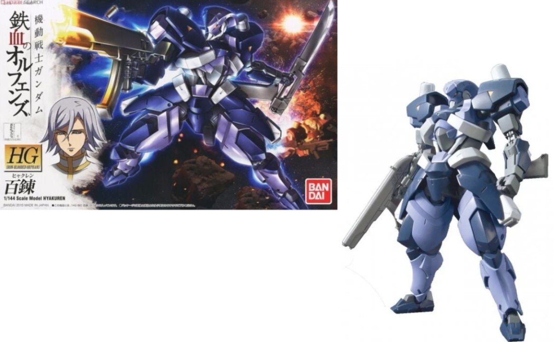 gundam - hg 1/144 hyakuren - model kit - Inna marka | Sklep EMPIK.COM