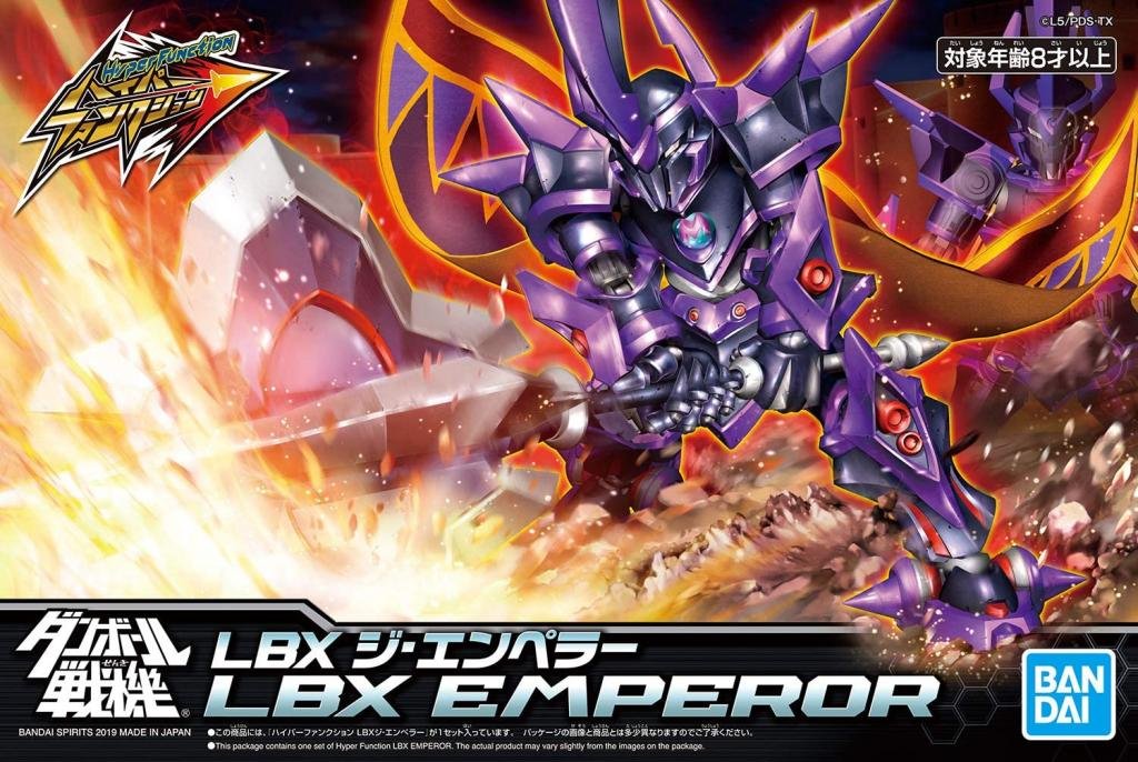 Gundam - Lbx Hyper Function Emperor - Model Kit - BANDAI | Sklep EMPIK.COM