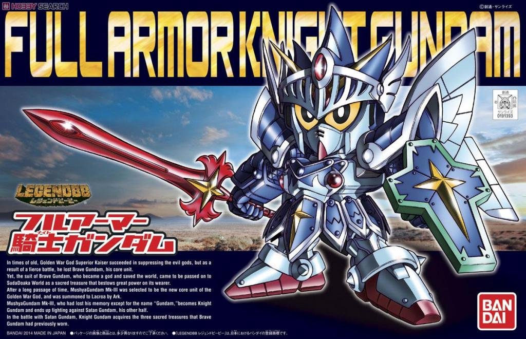 Gundam - Sd Gundam Bb 393 Full Armor Knight Gundam - Model Kit - BANDAI ...