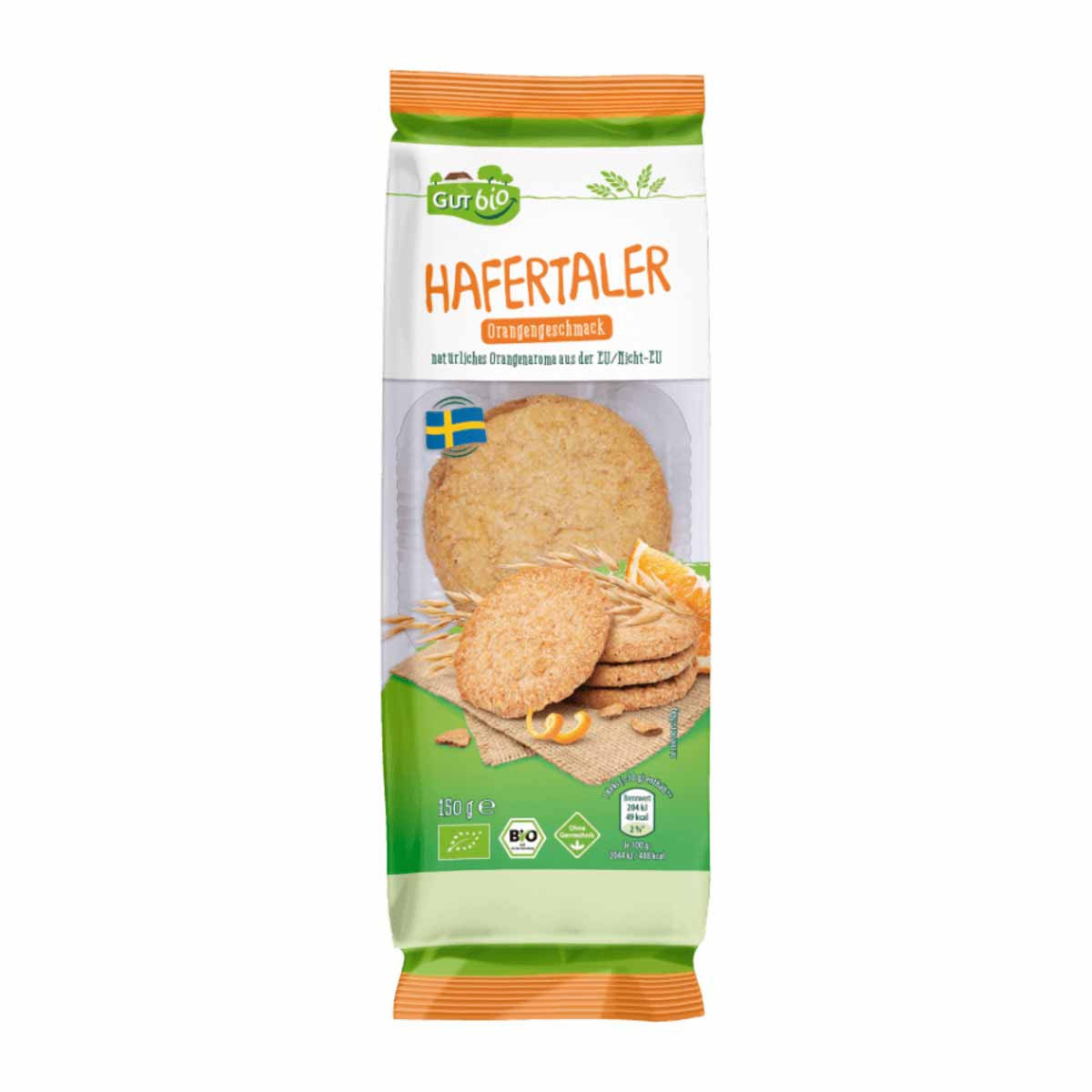 GutBio hafertaler Orange owsiane z pomarańczą 150g - Inny producent ...