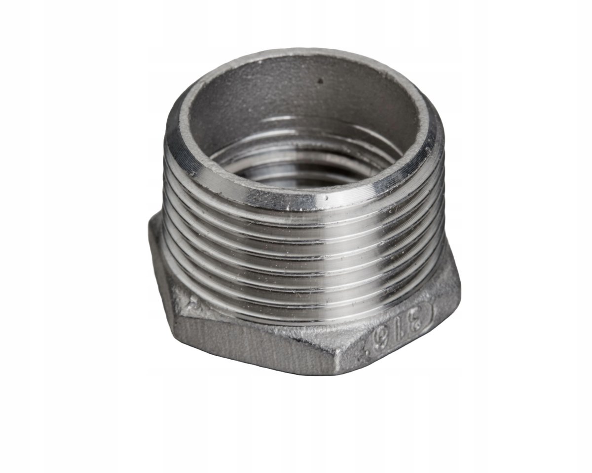 GW 1/2" - GZ 1" REDUKCJA GW/GZ nierdzewna KWASOODPORNA A4 316 - Inna marka | Sklep EMPIK.COM