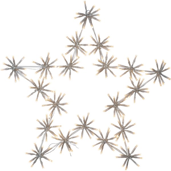 Gwiazda wisząca biała ciepła STAR 60 cm - STAR TRADING | Przyjęcia i ...