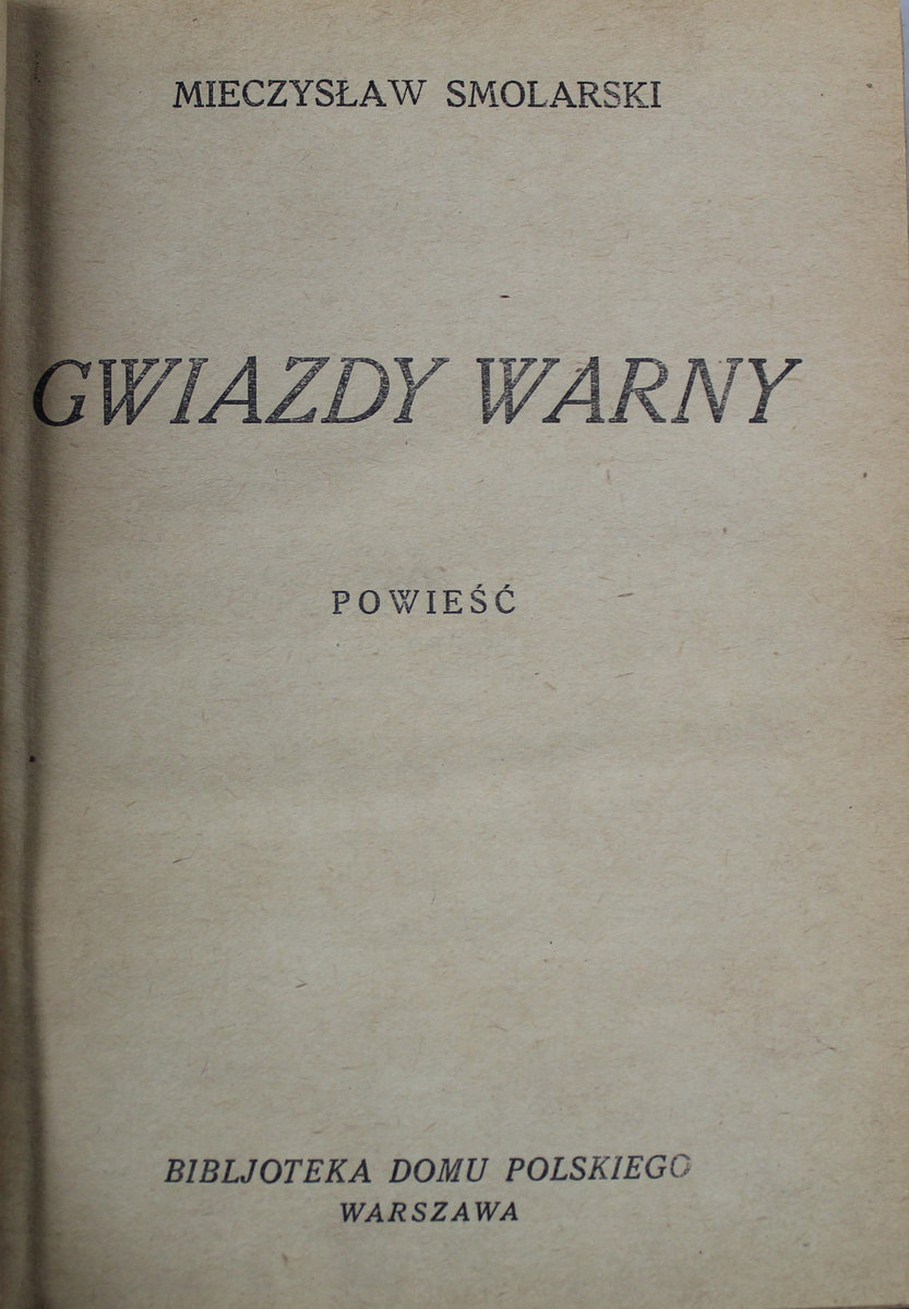 Gwiazdy Warny powieść 1950 r. - W opisie | Książka w Empik