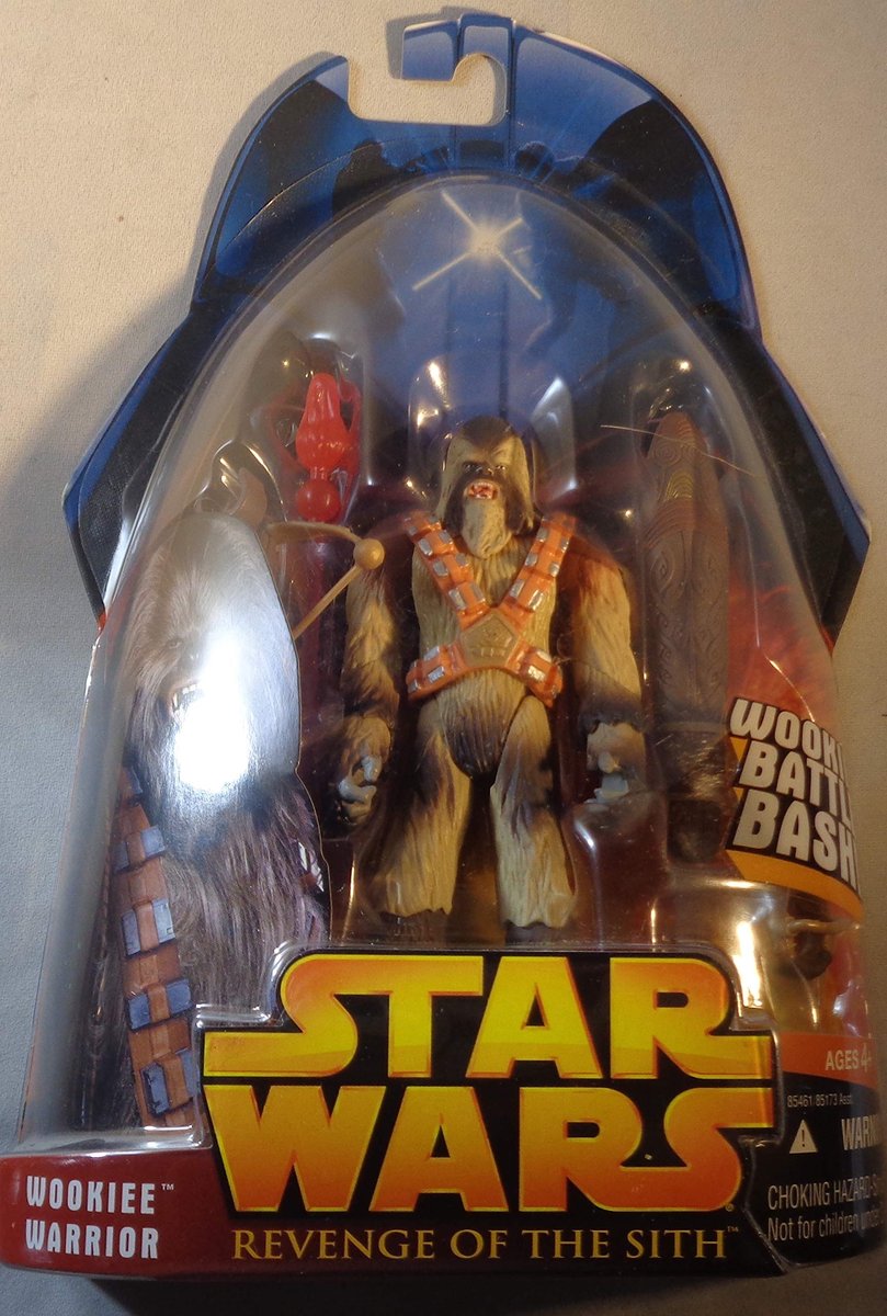 Gwiezdne Wojny Część III 3 Zemsta Sithów WOOKIEE WARRIOR Battle Bash ...