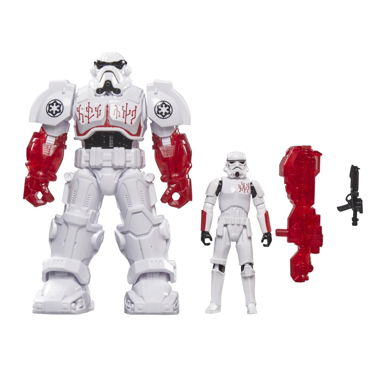 GWIEZDNE WOJNY Epicki świat akcji Szturmowiec Mech Force Suit, 6,5 ...
