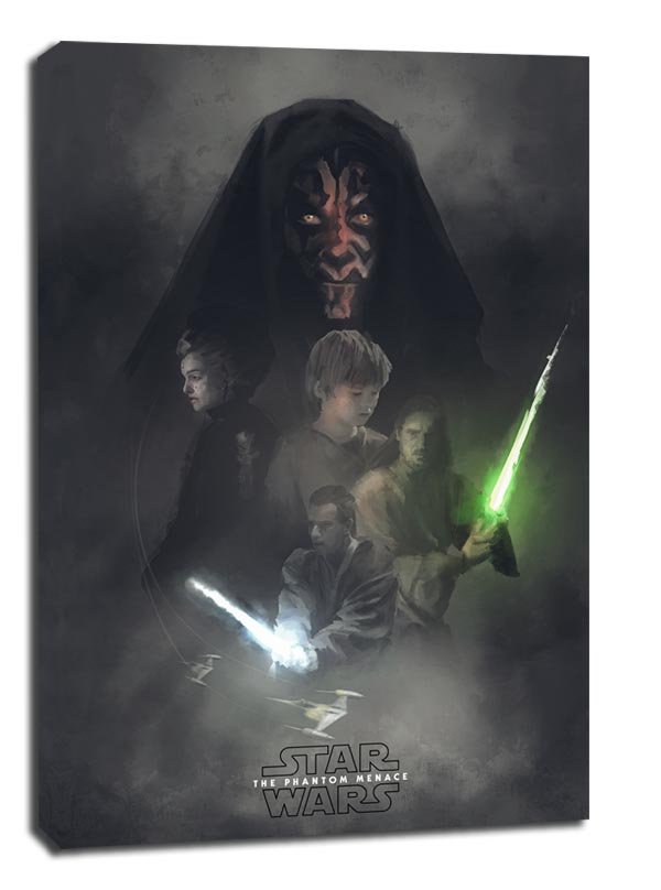 Gwiezdne Wojny, Mroczne widmo - obraz na p tnie 3 - Inna marka | Sklep ...
