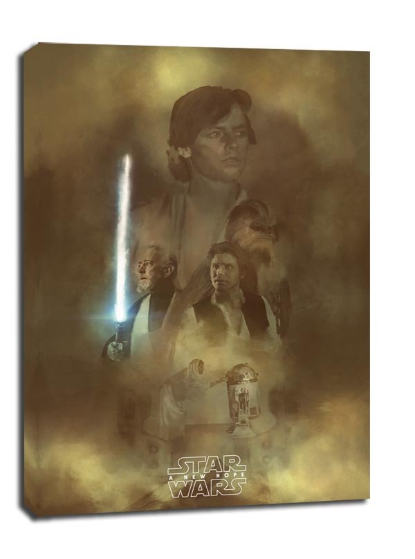 Gwiezdne Wojny, nowa nadzieja - obraz na p tnie 5 - Inna marka | Sklep ...