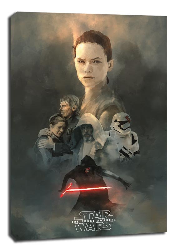 Gwiezdne Wojny, przebudzenie mocy - obraz na p tn - Inna marka | Sklep ...