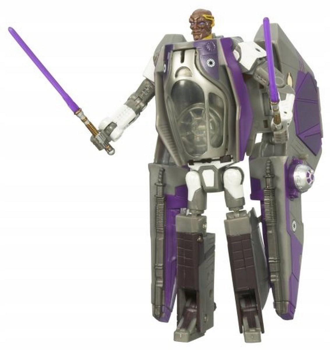 Gwiezdne Wojny Transformers Mace Windu i Epizod 3 Jedi Starfighter ...