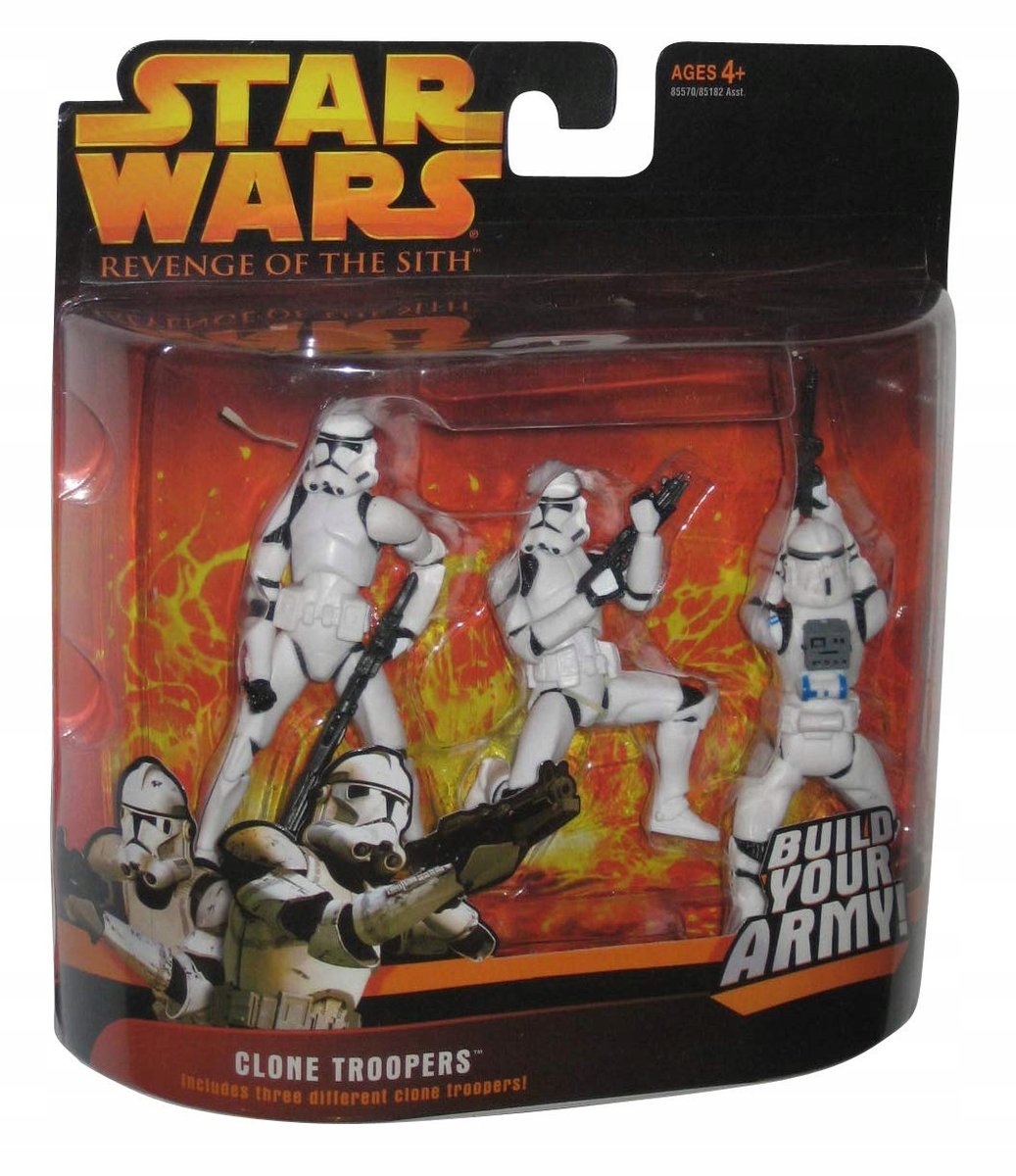 Gwiezdne Wojny: Zemsta Sithów Deluxe > Figurka akcji Clone Trooper Army ...