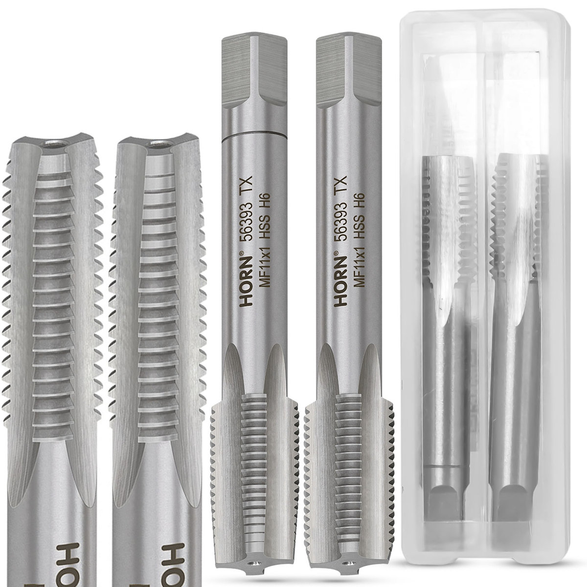 Gwintownik M11 Ręczny M11X1Mm 2 Szt Din-2181/2P - Horn | Sklep EMPIK.COM