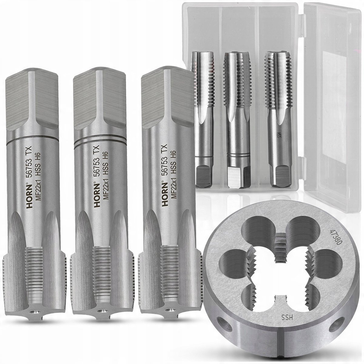 Gwintownik M22 Gwint Narzynka Zestaw M22X1.00 - ARTPOL | Sklep EMPIK.COM