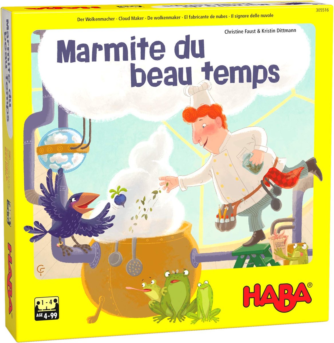 HABA - Kociołek Beau Temps - Gry planszowe - Gra wyścigowa i pamięć ...
