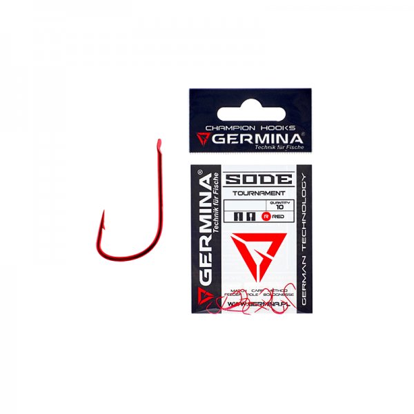 Haczyki GERMINA Sode Red - roz. 10 - Germina | Sport Sklep EMPIK.COM