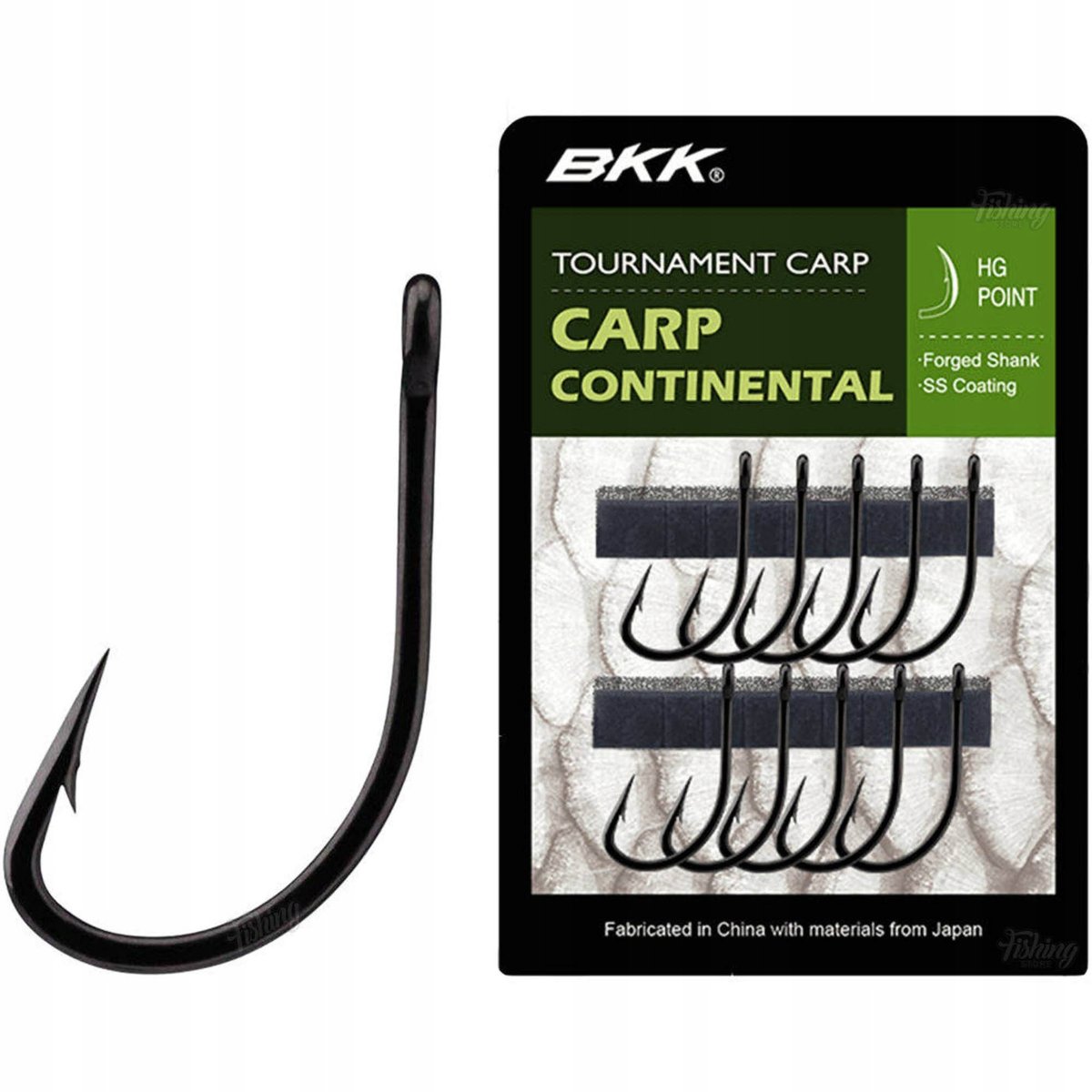 HACZYKI HAKI KARPIOWE Z ZADZIOREM BKK CARP CONTINENTAL R. 6 - BKK | Sport Sklep EMPIK.COM