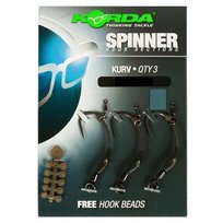 HACZYKI KARPIOWE BEZZADZIOROWE KORDA SPINNER SECTIONS KURV BARBLESS R. 6 - Inna marka | Sport ...