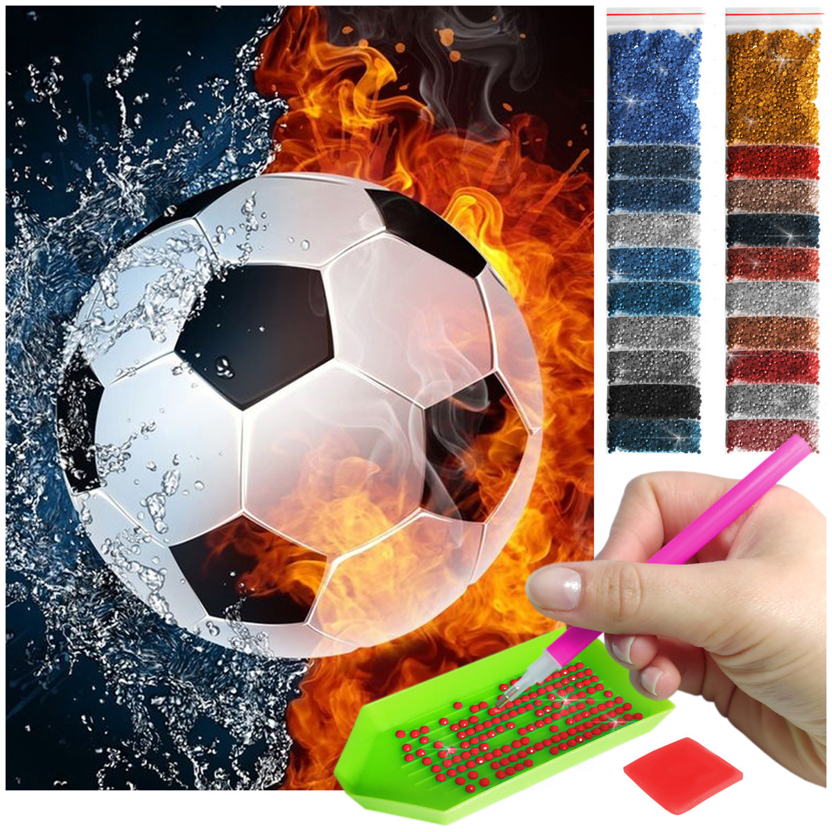 Haft Diamentowy ARTULIO, Obraz DIY 5D, Diamond Painting, Mozaika ...