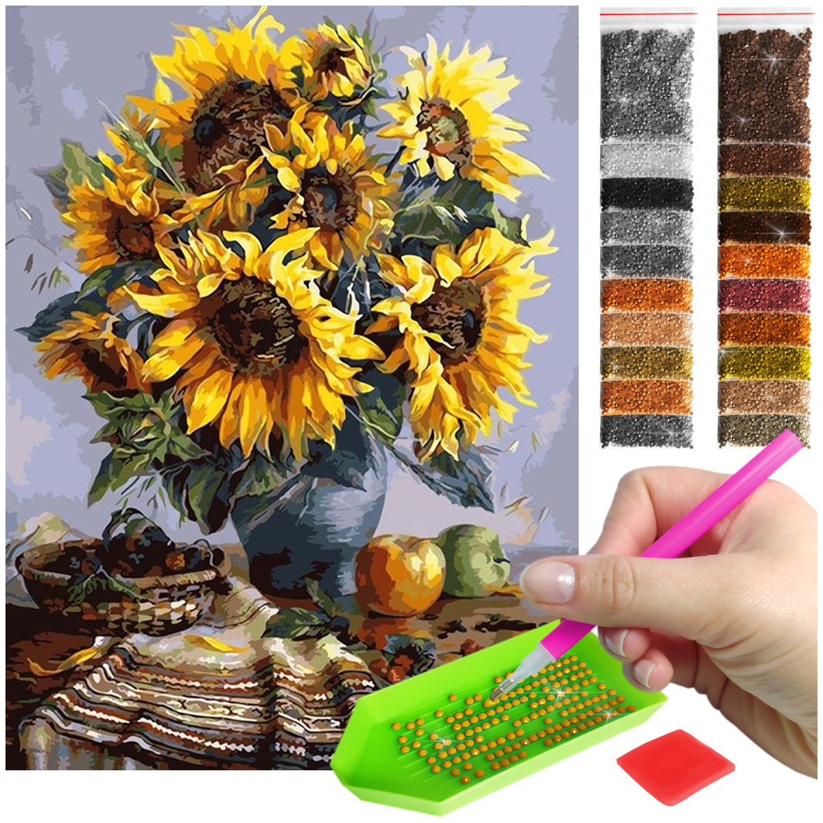 Haft Diamentowy ARTULIO, Obraz DIY 5D, Diamond Painting, Mozaika ...