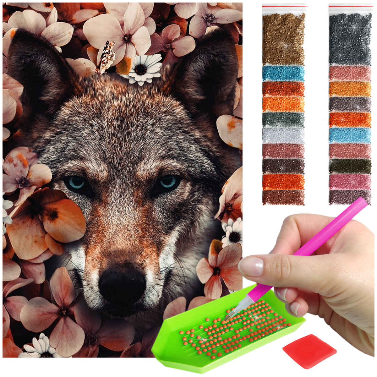 Haft Diamentowy Artulio, Obraz Diy 5D, Diamond Painting, Mozaika ...