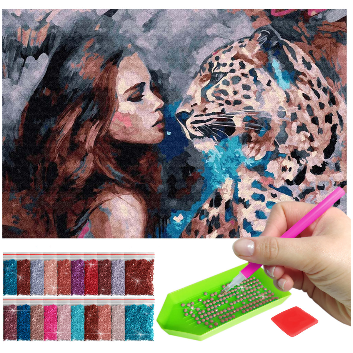 Haft Diamentowy Artulio, Obraz Diy 5D, Diamond Painting, Mozaika ...