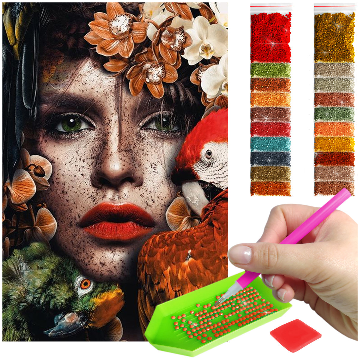 Haft Diamentowy Artulio, Obraz Diy 5D, Diamond Painting, Mozaika ...