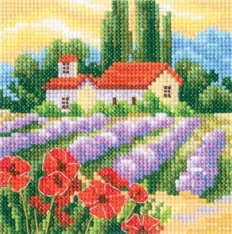 Haft krzyżykowy - Zestaw do haftu - Kolory lata II - CORICAMO | Sklep EMPIK.COM