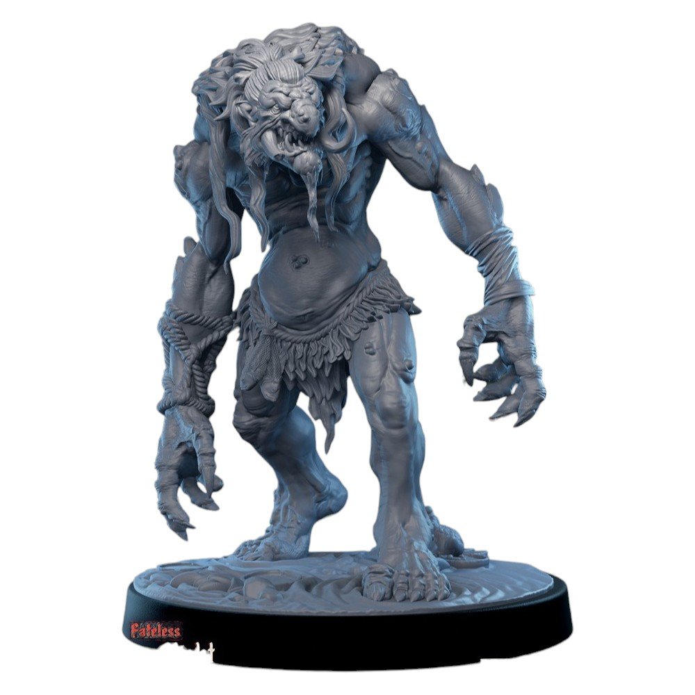 Hag Troll - Duży Potwór Zaraza Figurka 14k + BONUS do DND D&D druk 3D ...