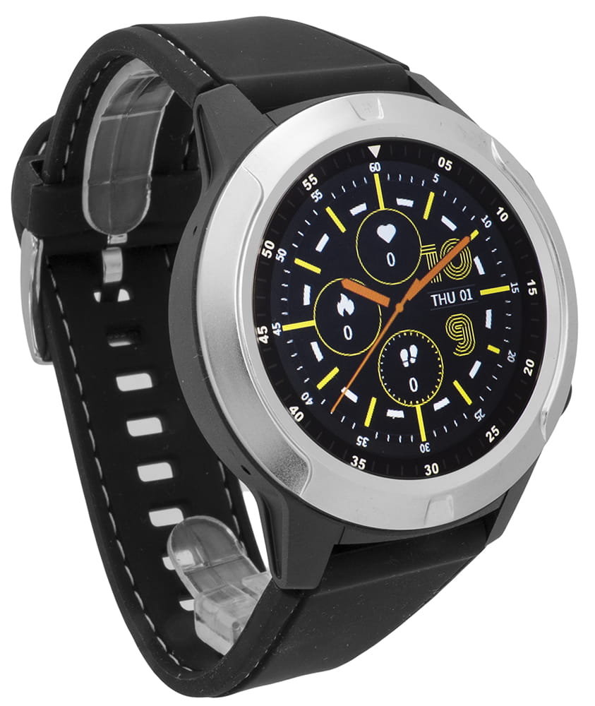Hagen Smartwatch Ha01-Czarno-Srebrny - Hagen | Moda Sklep EMPIK.COM