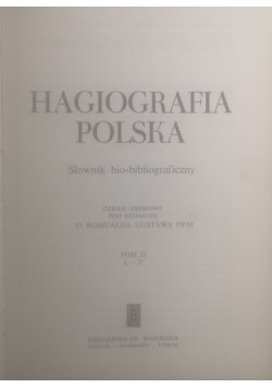 Hagiografia Polska Tom II - | Książka w Empik
