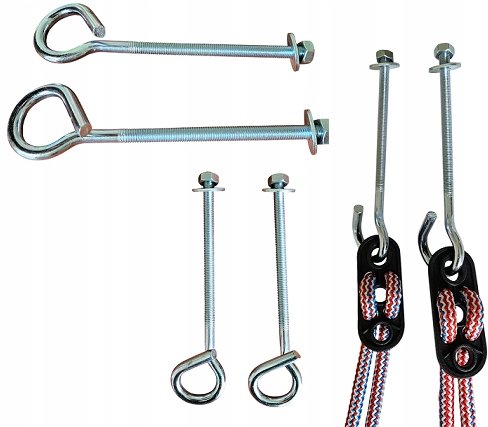 Hak Huśtawkowy Z Gwintem Do Belki M10 Mocowanie Do Huśtawki 2 Szt ...