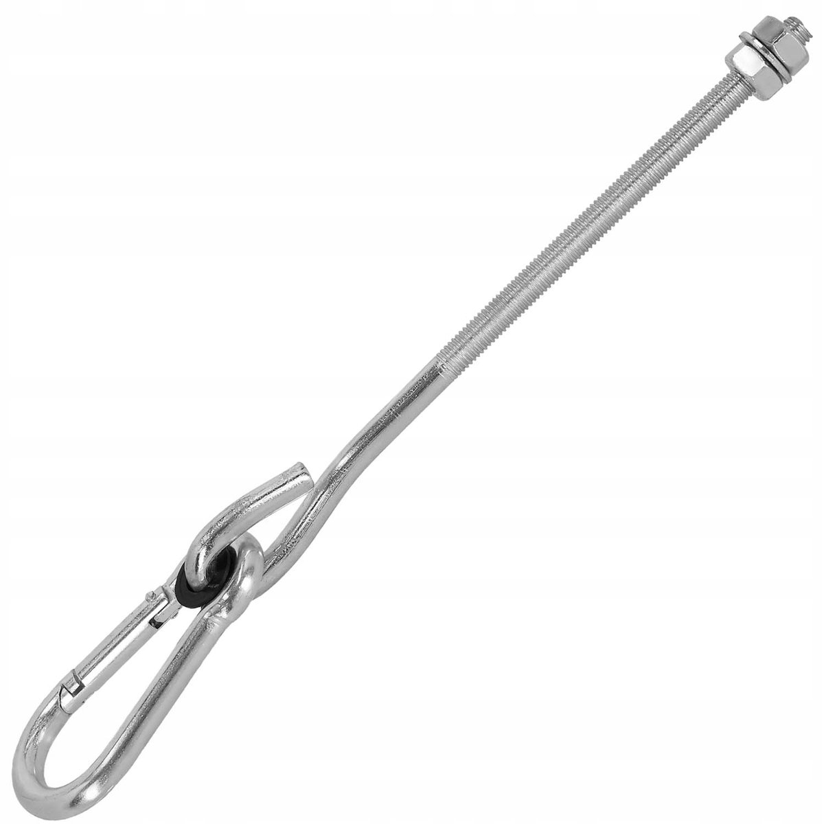 Hak Huśtawkowy Z Karabińczykiem Śrubowy Mocowanie Do Drewna M10 23 cm ...