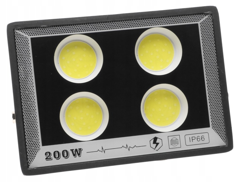 HALOGEN Lampa NAŚWIETLACZ Roboczy LED COB 200W Reflektor SLIM 5219 ...