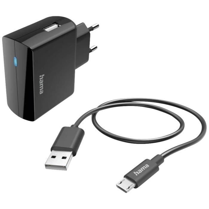 Hama 00201622 Wewnętrzna ładowarka USB, do gniazdka ściennego 1 x USB-A ...