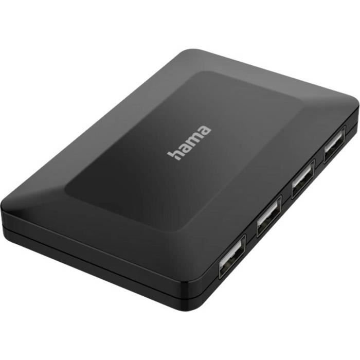 Hama 4-portowy koncentrator USB 2.0 czarny - Inna marka | Sklep EMPIK.COM