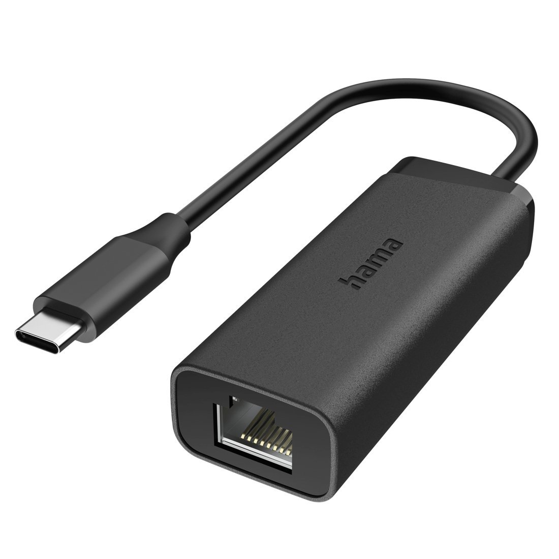 Hama adapter USB-C - RJ45/LAN 2.5 Gbps przejściówka ethernet Internet ...
