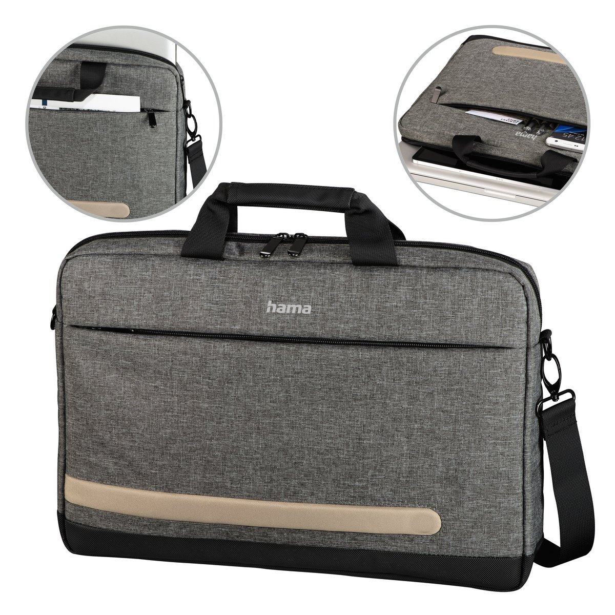 Hama ETUI TORBA NA LAPTOPA Terra 13.3 / szara - Hama | Sklep EMPIK.COM