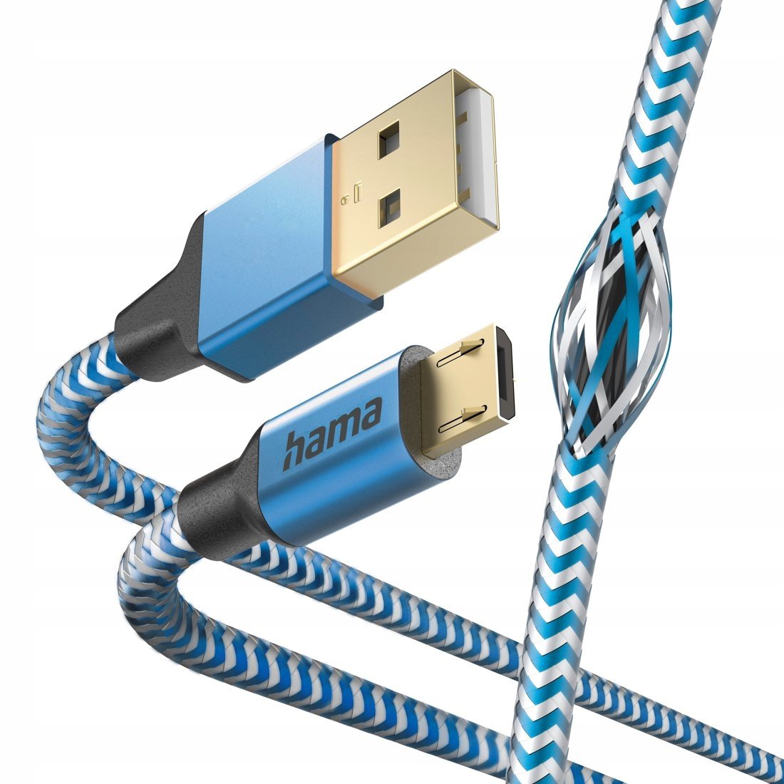 Hama KABEL USB-A - micro USB 1.5m, niebieski - Hama | Sklep EMPIK.COM