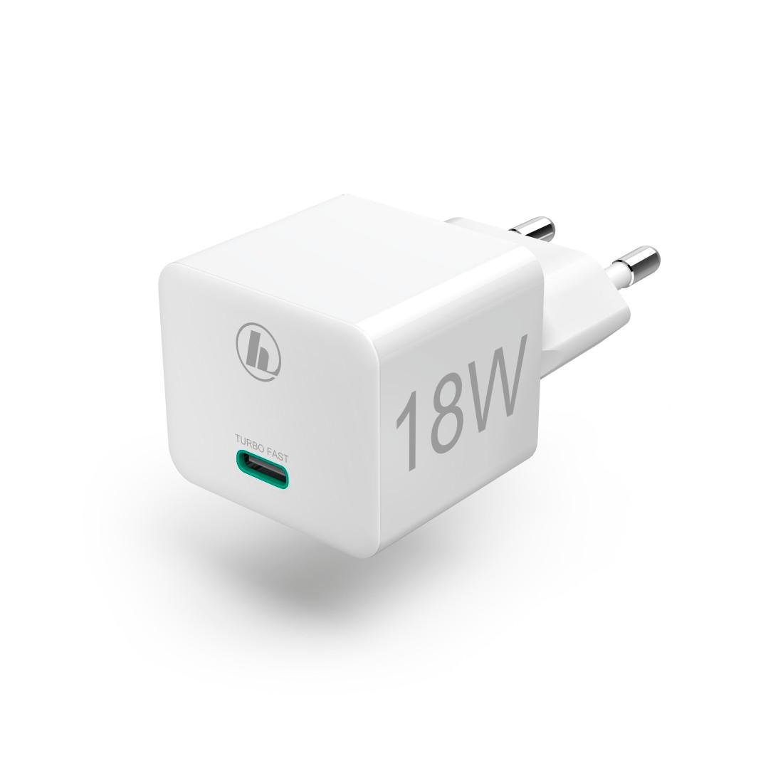 HAMA, Ładowarka Sieciowa Mini, Usb-C, Pd/Qc, 18 W, Biała - Hama | Sklep ...