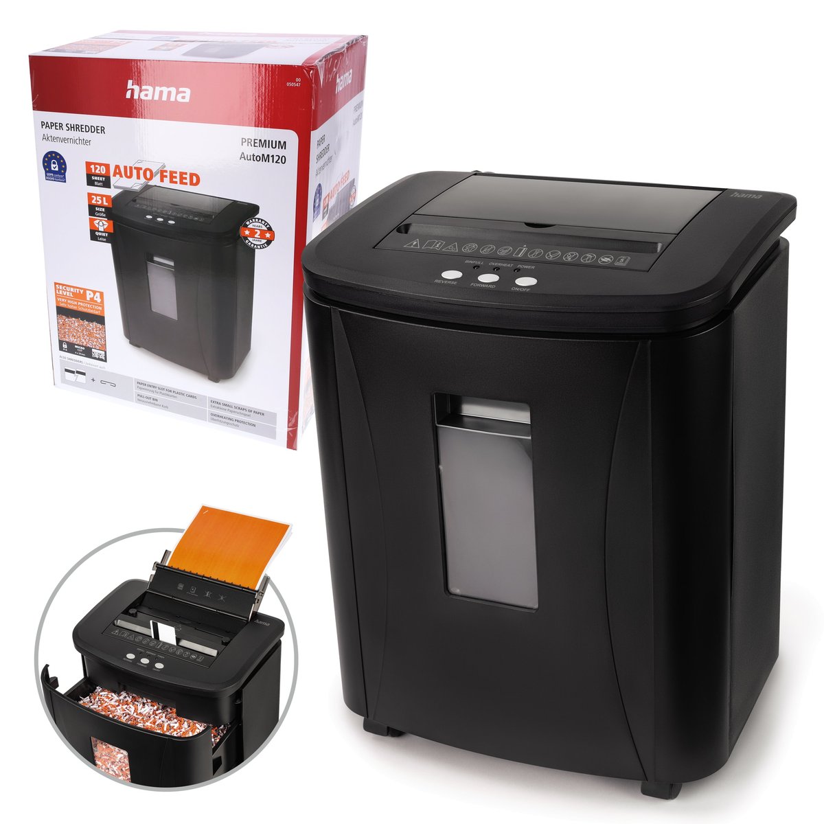 Hama NISZCZARKA dokumentów PREMIUM AUTO M120 - Hama | Sklep EMPIK.COM