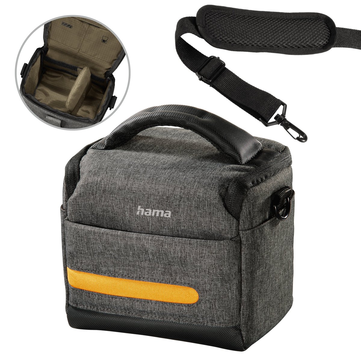 Hama TORBA NA APARAT fotograficzna TERRA 110 SZARA - Hama | Sklep EMPIK.COM