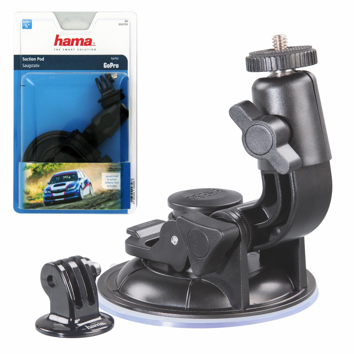 Hama Uchwyt z przyssawką do kamerki GoPro głowica 360 do szyby ...