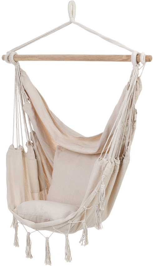 Hamak Boho Krzesło Brazylijskie kremowy - FUNFIT | Sklep EMPIK.COM