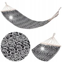 Hamak OGRODOWY wiszący jednoosobowy ze stelażem huśtawka leżanka leżak ...