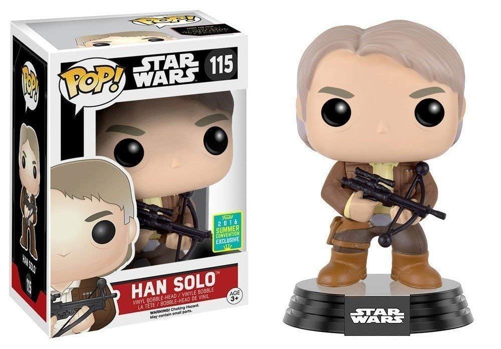 Han Solo with Chewie Bowcaster (Star Wars: The Force Awakens) Exclusive ...
