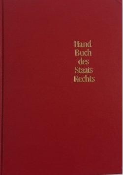 Hand Buch des staats Rechtss - | Książka w Empik